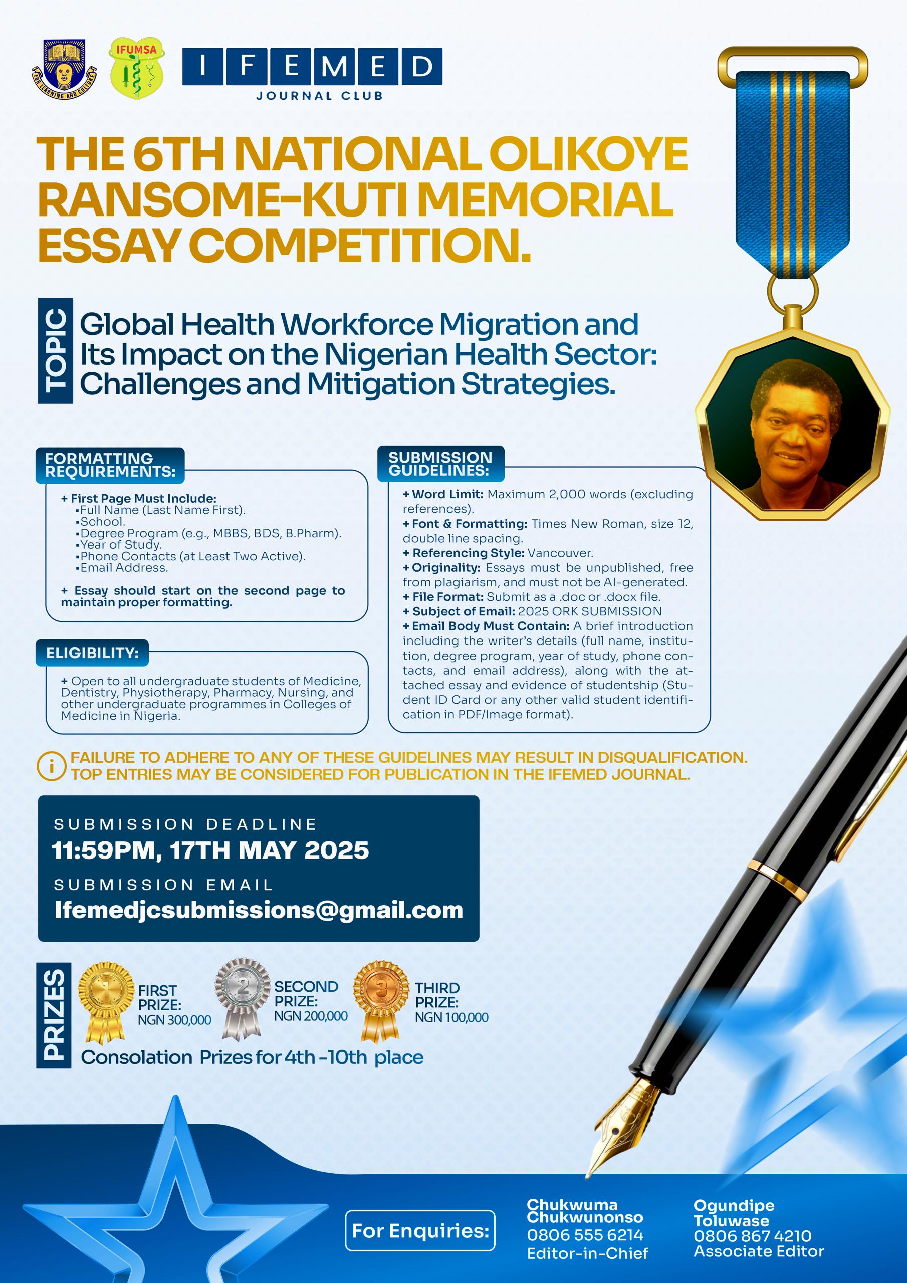Ongoing Essay Competitions in Nigeria 2025 — BlackGeeks Nigeria